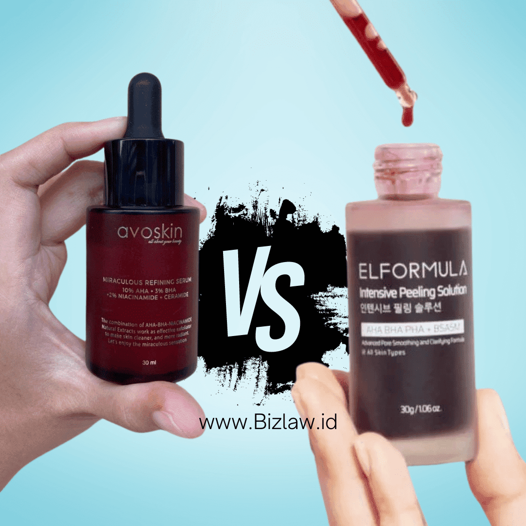 Battle Serum Eksfoliasi! Review Perbandingan Elformula Peeling Serum vs ...